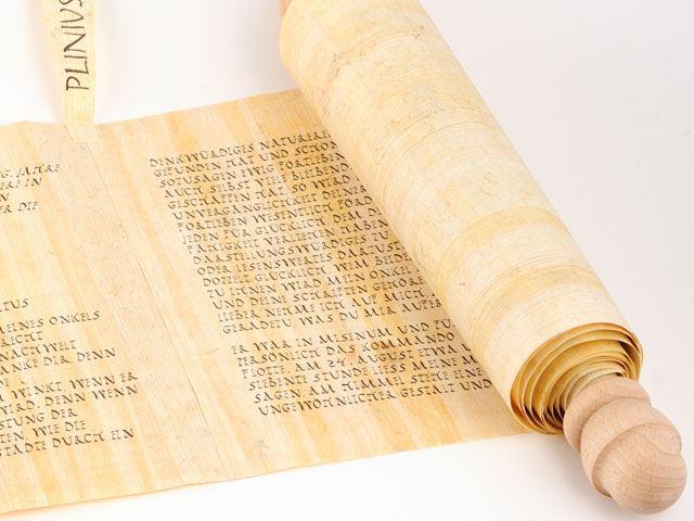 ¿Con qué y sobre que materiales escribían los antiguos romanos? - Agregar